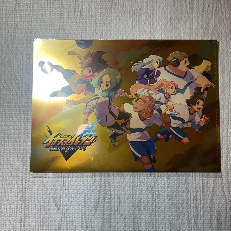 Inazuma Eleven Professor Layton clear file set of 3 TGS | eBay