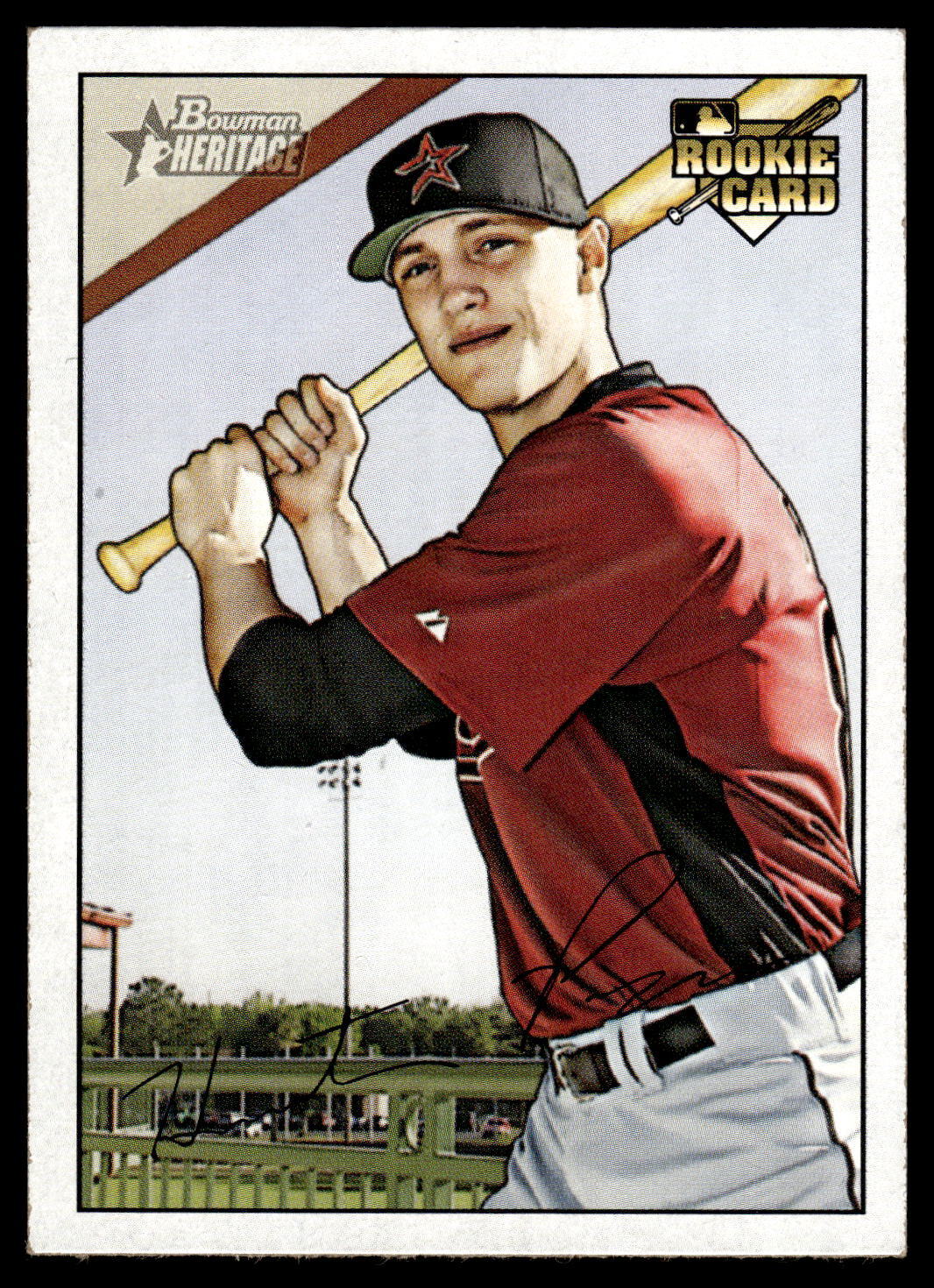2007 Bowman Heritage #226a Hunter Pence Card | eBay
