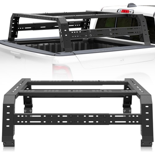 Overland Truck Bed Racks Cargo Carrier For Ram/Ford 150/Sierra ...