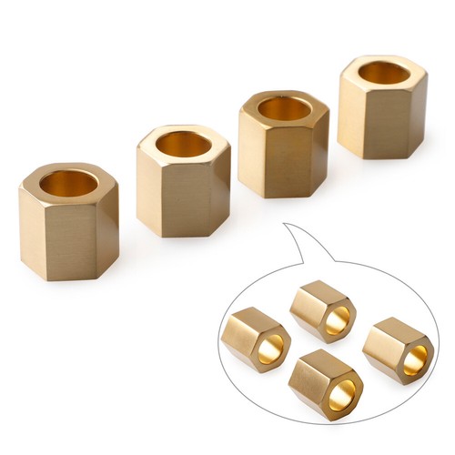 4pcs Brass Metal Pushrod Cover Cup For Harley Super Glide FX XL Bobber ...