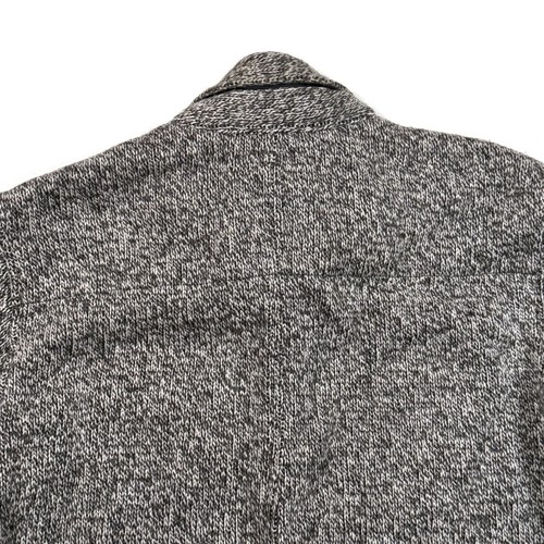 Relwen Bonded Rag Wool CPO Snap Jacket Mens 2XL Marled Gray Wool Blend ...