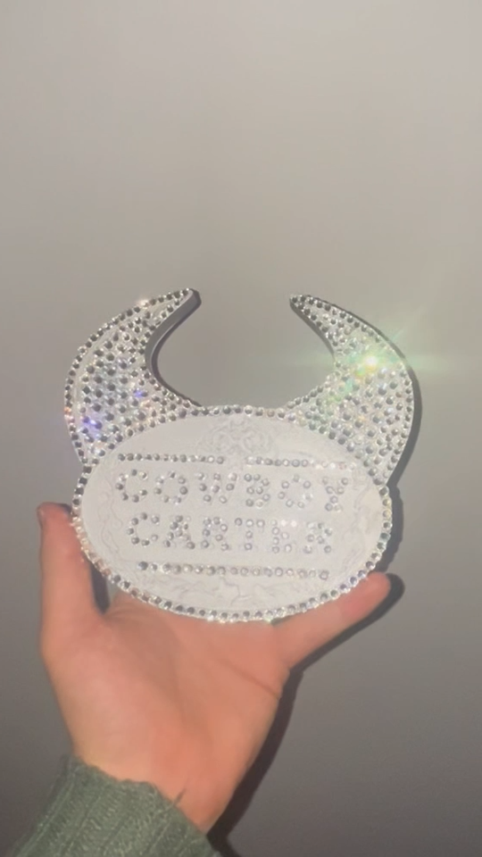 Beyoncé Cowboy Carter Glass Rhinestone Emblem Badge – Sparkly Western ...