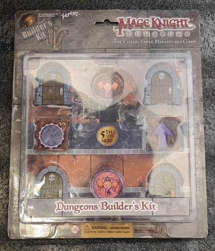 Mage Knight Dungeons Builders Kit 5th Level Hero Collectible Miniatures ...