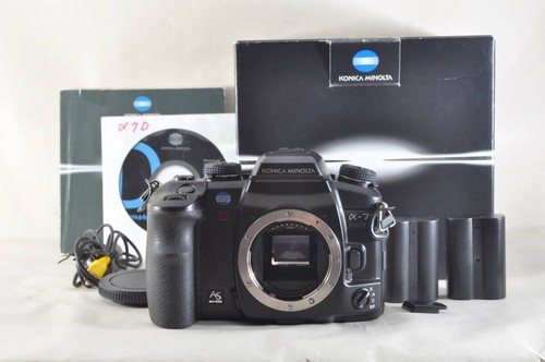 High-End Konica Minolta -7 Digital Body With Original Box | eBay