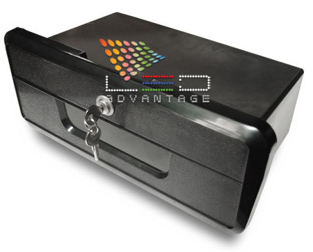 BOAT BLACK CARAVAN RECESSED LARGE COMPARTMENT GLOVE STORAGE BOX LOCK ...