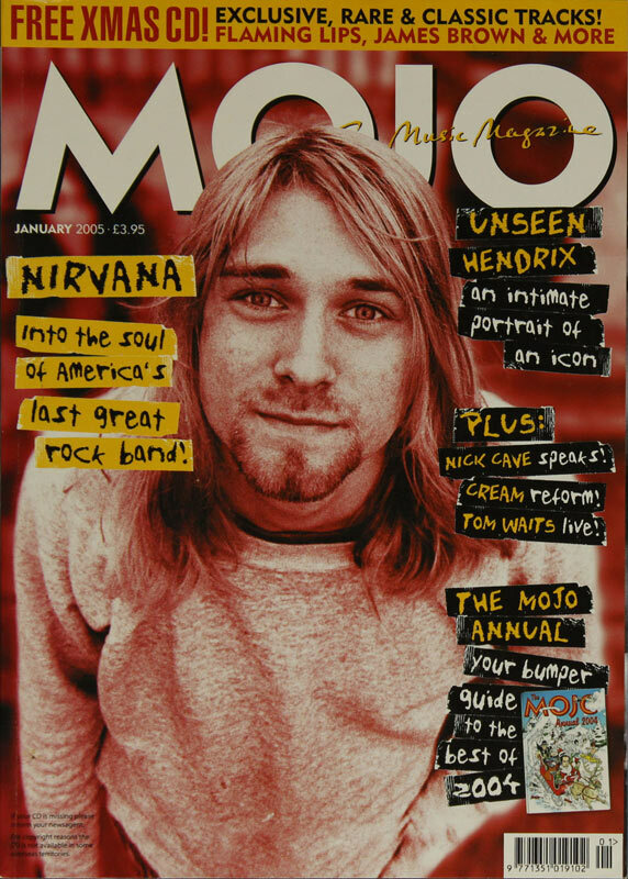 MOJO magazine 134 - Kurt Cobain cover January 2005 Nirvana Cream Jimi ...