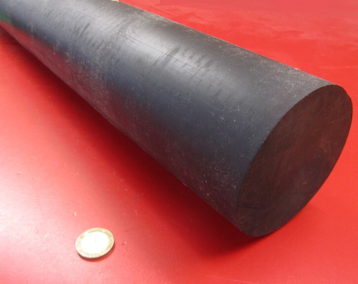ABS Black Round Rod, 4.00" Diameter x 48" Long | eBay