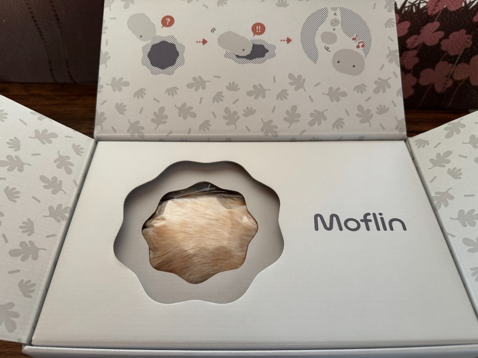 Moflin Plush Toy AI Pet Communication Robot Gold PE-M10GD 100V | eBay