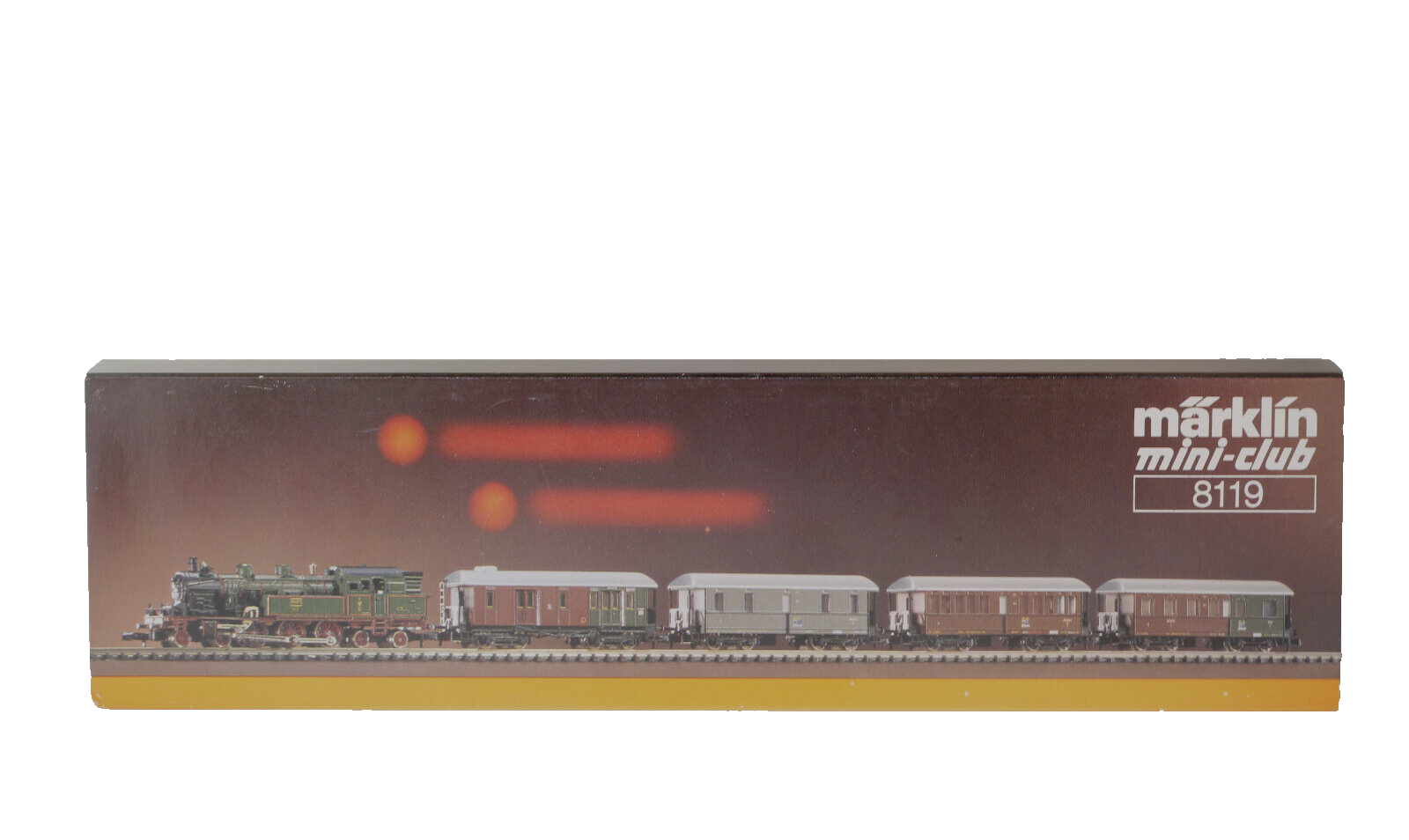 Märklín Mini-Club 8119 Royal Prussian Steam Locomotive & Passenger Set ...