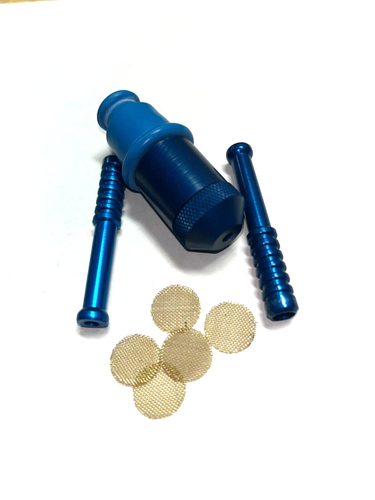 SAT Sneak a Toke alum. smoking pipe with 5 screens and 2 one hitters ...