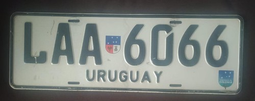 URUGUAY : Car License Plate | eBay