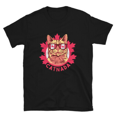 Catnada Canada Cat Patriotic T-Shirt | eBay