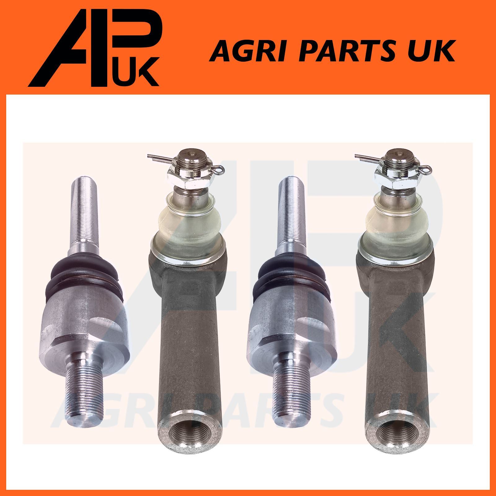 2 LH RH Track Rod End & Steering Joint Kit for Valmet Valtra 205 255 ...