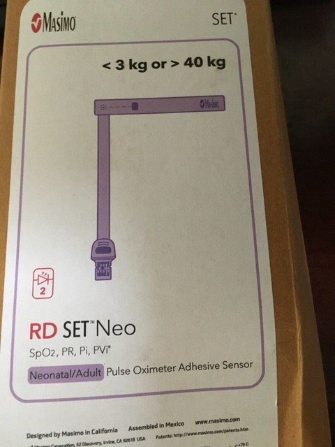 Masimo 4003 RD SET Neo Disposable Oximeter - White for sale online | eBay