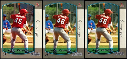 2000 Bowman Adam Kennedy (3) Card Lot - RARE TREASURE | eBay