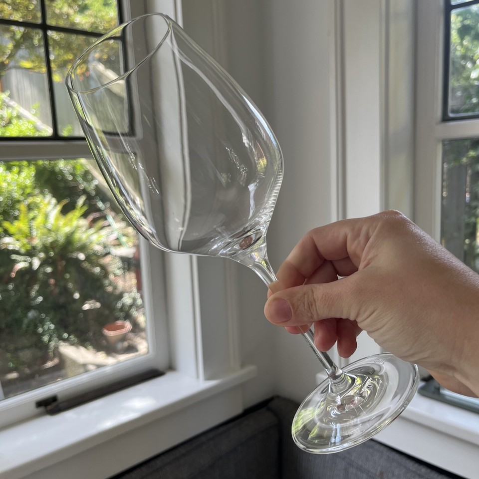 Eisch Crystal Red Wine Glasses 9 3/8” Tall Germany, Signed, EUC, 6 ...