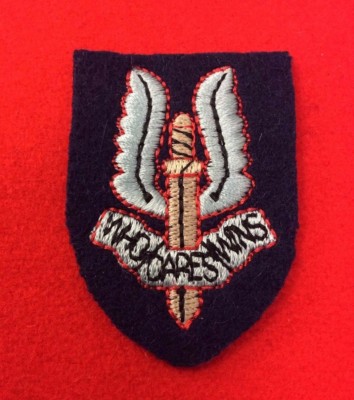 SAS OR`S Beret Badge Cloth Badge Special Air Service OR`S Badge | eBay