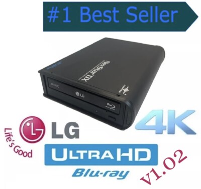 External LG WH14NS40 4K ULTRA HD Blu-ray Drive, UHD Friendly!! FW v1.02 ...