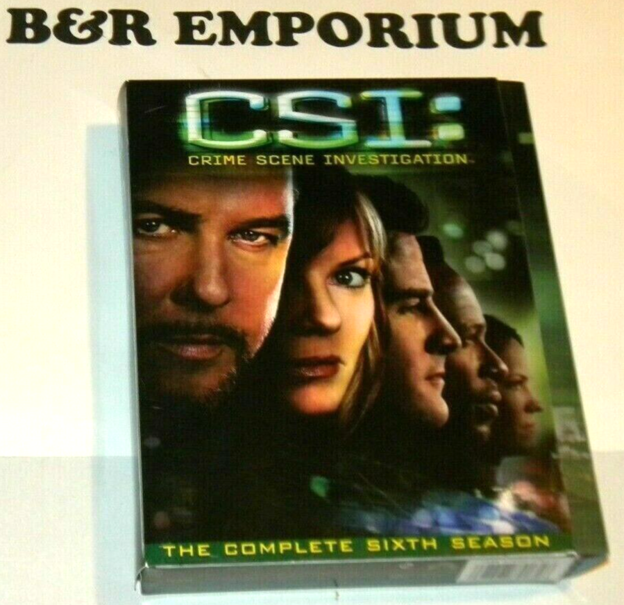CSI: Crime Scene Investigation Lot - Complete Fourth + Complete Sixth Seasons | eBay