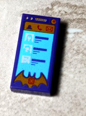 New LEGO Batgirl Phone Bat Woman Purple Case Printed Gold with Bat ...