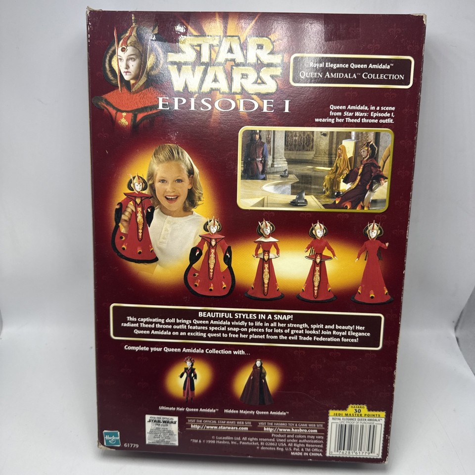 Star Wars Episode 1 Queen Amidala Collection New In Box Royal Elegance ...