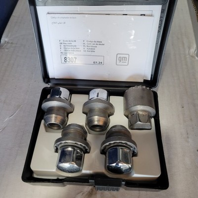 Genuine GM OEM Factory Wheel Locks Key Escalade Suburban Tahoe Yukon ...