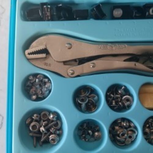 Heavy Duty Clinch Fast Kit with metal anvils Time Saver Tool Corp VTG ...