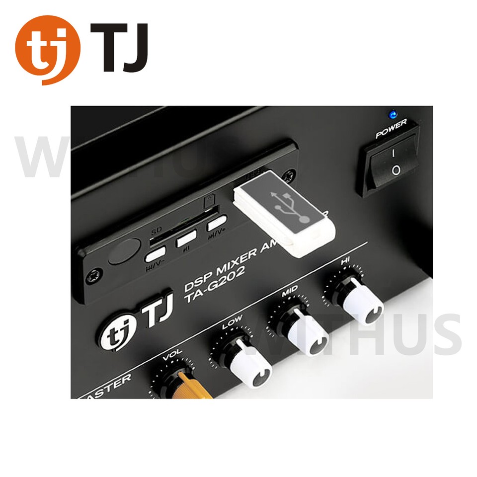 TJ Taijin Media TA-G202 Karaoke Machine DSP Mixer 2ch Amplifier Karaoke ...