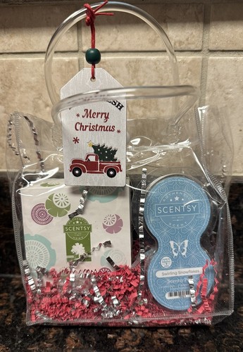 Scentsy Mini Fan Diffuser Set Rose Gold Gift Set And 2 Swirling ...