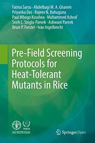 Pre-Field Screening Protocols for Heat-Tolerant Mutants in Rice | eBay
