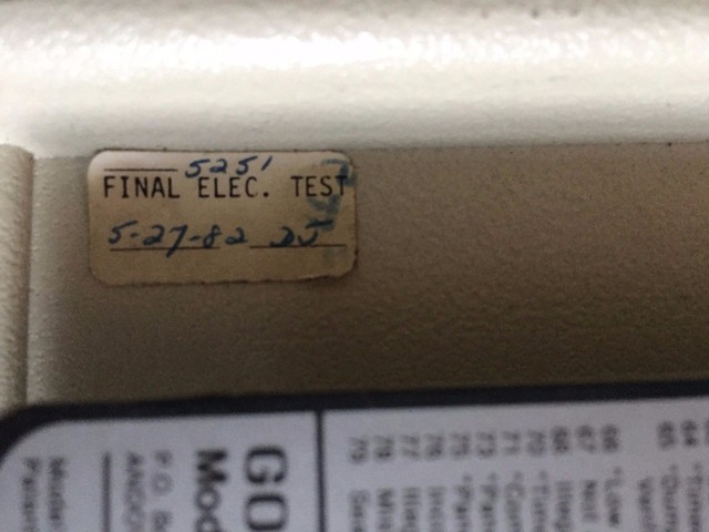 Gould P370-001 Program Terminal Micro 84 Programmer Asp370001 Boxzt for ...