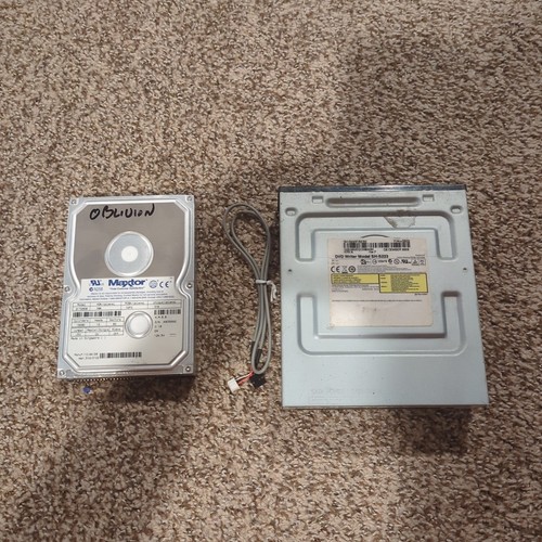 Maxtor Hard Drive 17GB Model 91728D8 and DVD Writer Model SH-S223 ...