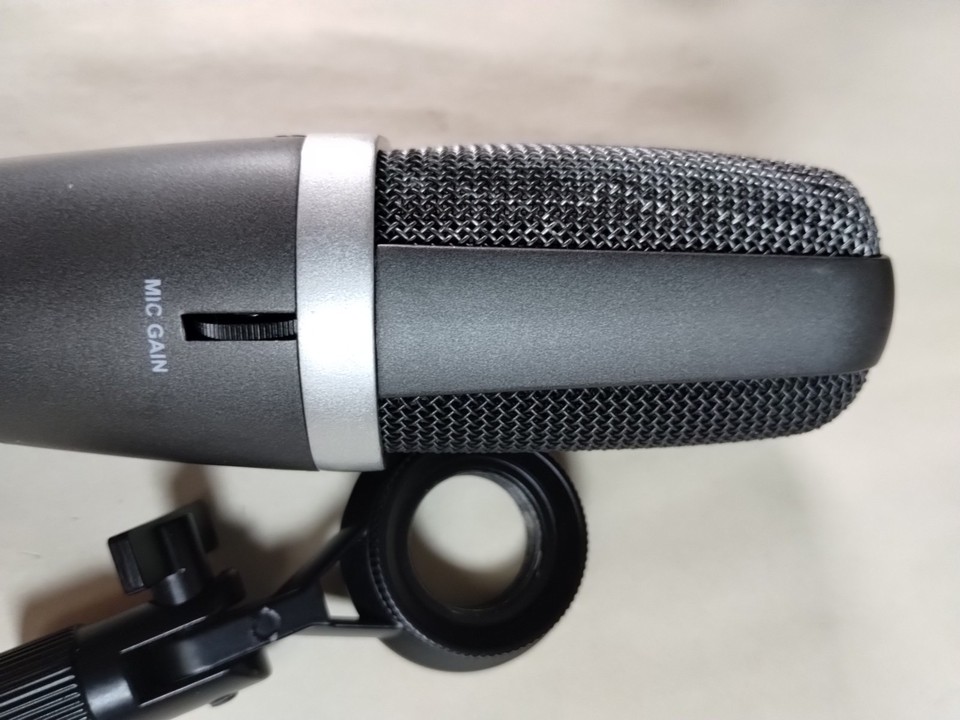 Apex 555 USB FET Side Address Microphone with Stand Mount Works Great ...