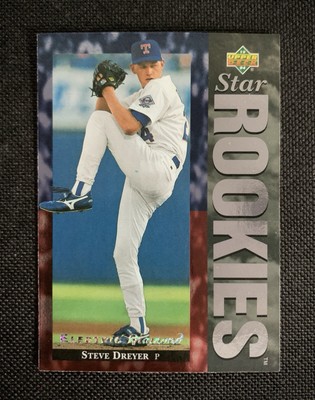 1994 Upper Deck Electric Diamond Star Rookies Steve Dreyer #9 Texas ...
