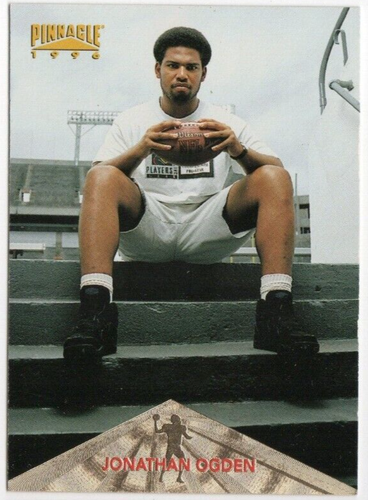1996 Pinnacle #175 Jonathan Ogden Rookie Baltimore Ravens Card | eBay