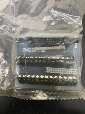 TE/Tyco 2M26FC Terminal Block Interface 26 Position Terminal Block, 10 ...