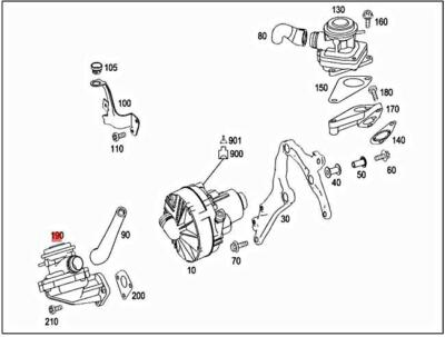 Genuine MERCEDES Valve 0021408360 | eBay