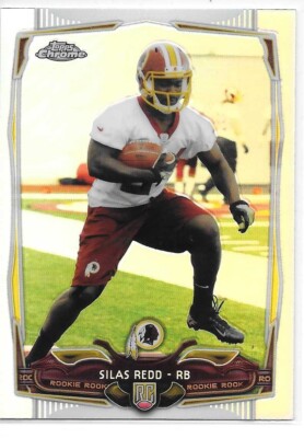 2014 Topps Chrome Football Refractors Silas Redd RC Redskins | eBay