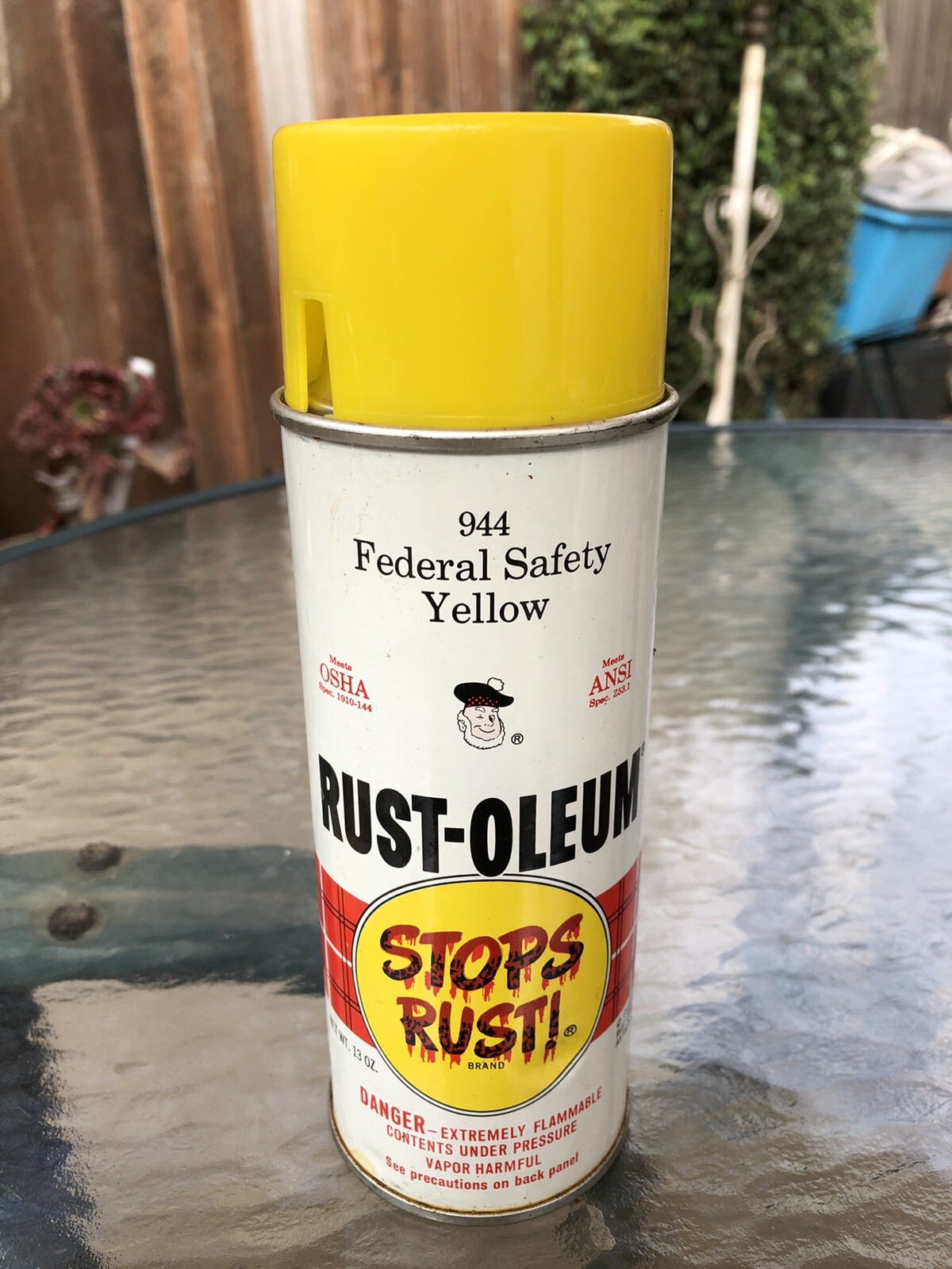 Federal Yellow Spray Paint