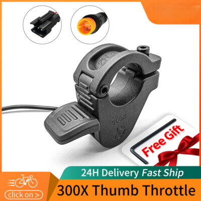 300X Right/Left Hand Throttle for 24V 36V 48V 72V Electric Bicycle ...