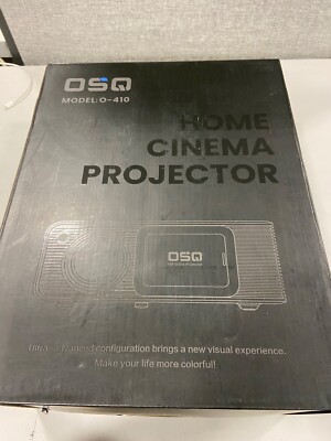 OSQ HOME CINEMA PROJECTOR | eBay