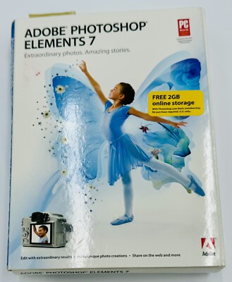 Adobe Photoshop Elements 7 With Serial Number | eBay
