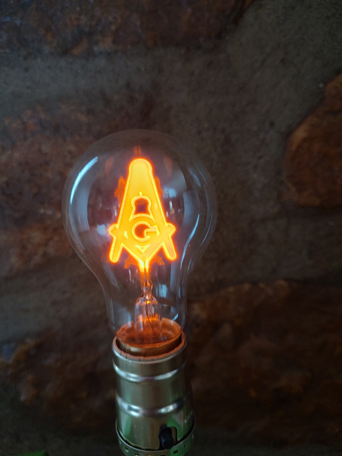 Masonic Lodge Alter light bulb LOT OF 3 BULBS,Mason Square and Compass ...