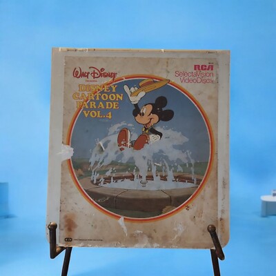 Walt Disney Presents Disney Cartoon Parade Vol 4 CED Video Disc 1982 | eBay