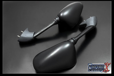 L&R Standard Black Replacement Mirrors Motorcycle For Yamaha YZF R1 ...