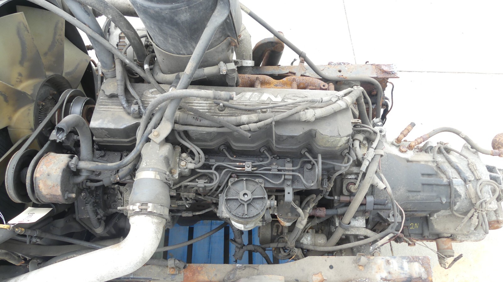 Cummins Frame Cut 24 Valve with Allison 545 Automatic Transmission ...