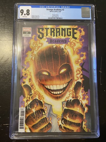 STRANGE ACADEMY #2 (ARTHUR ADAMS VARIANT) COMIC BOOK ~ CGC GRADED 9.8 ...