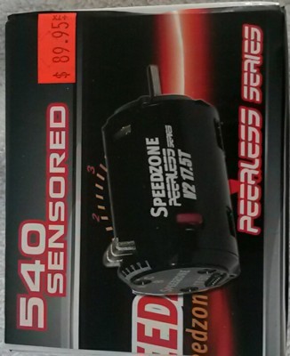 Speedzone 540 Brushless Motor 17.5 BL B6.1 1/10 1/12 Peerless Series ...