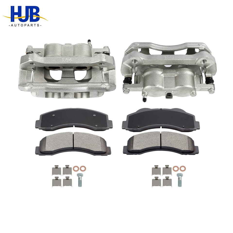 For 2010 - 2021 FORD EXPEDITION Pair Front Brake Calipers And Ceramic ...
