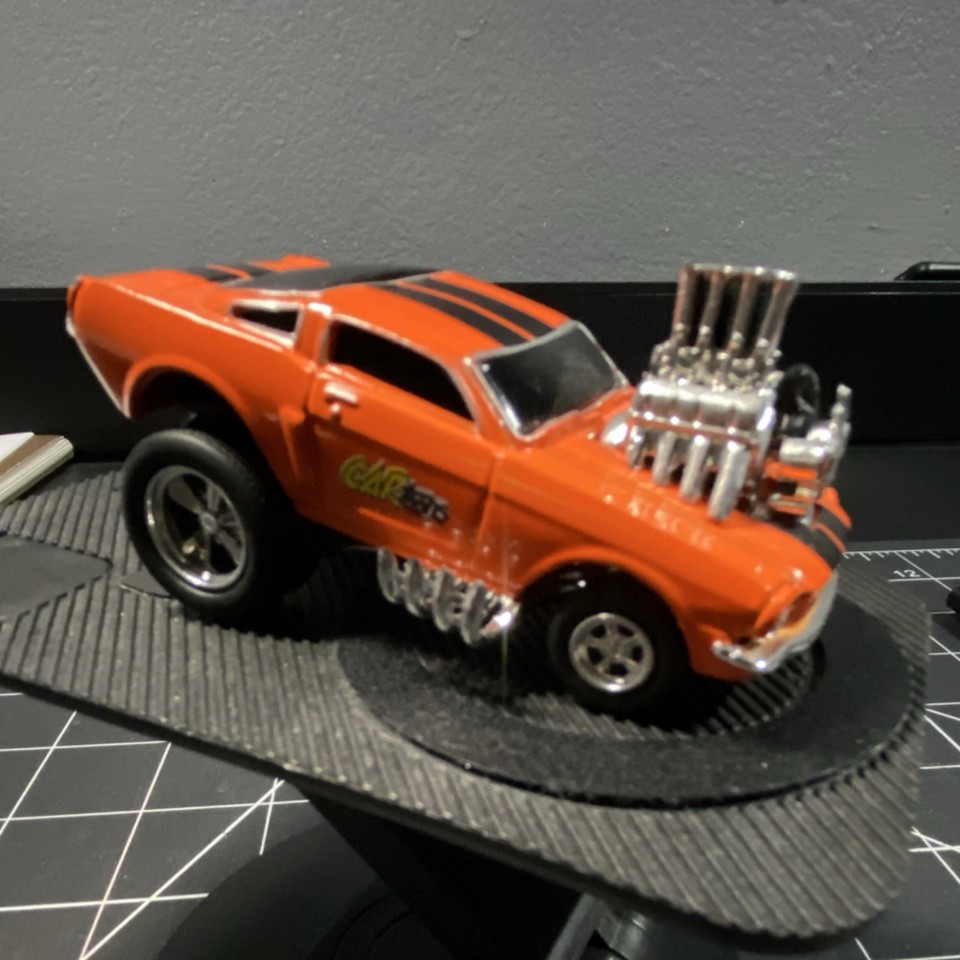 Muscle Machines 2001 CARtoons 1/64 '66 Mustang Orange - Mint | eBay